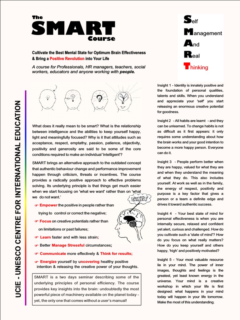 Smart | PDF | Thought | Self