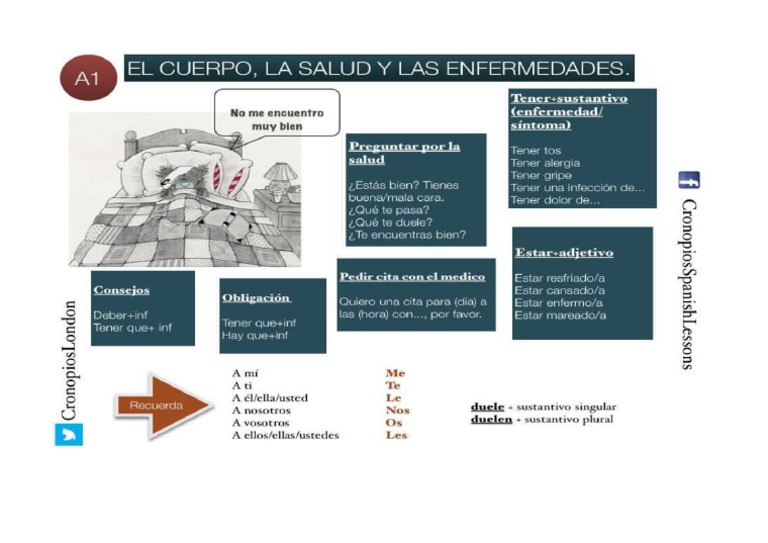 El Vocabulario de La Salud | PDF
