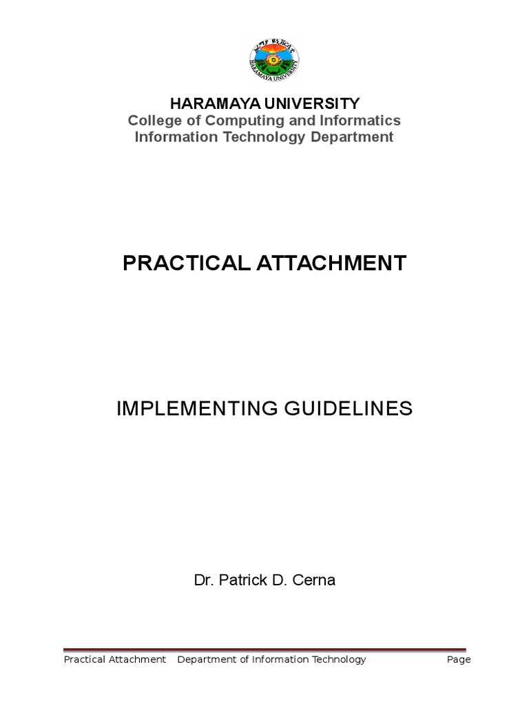 Practical Attachment Guidelines | Technology & Engineering | Cognition