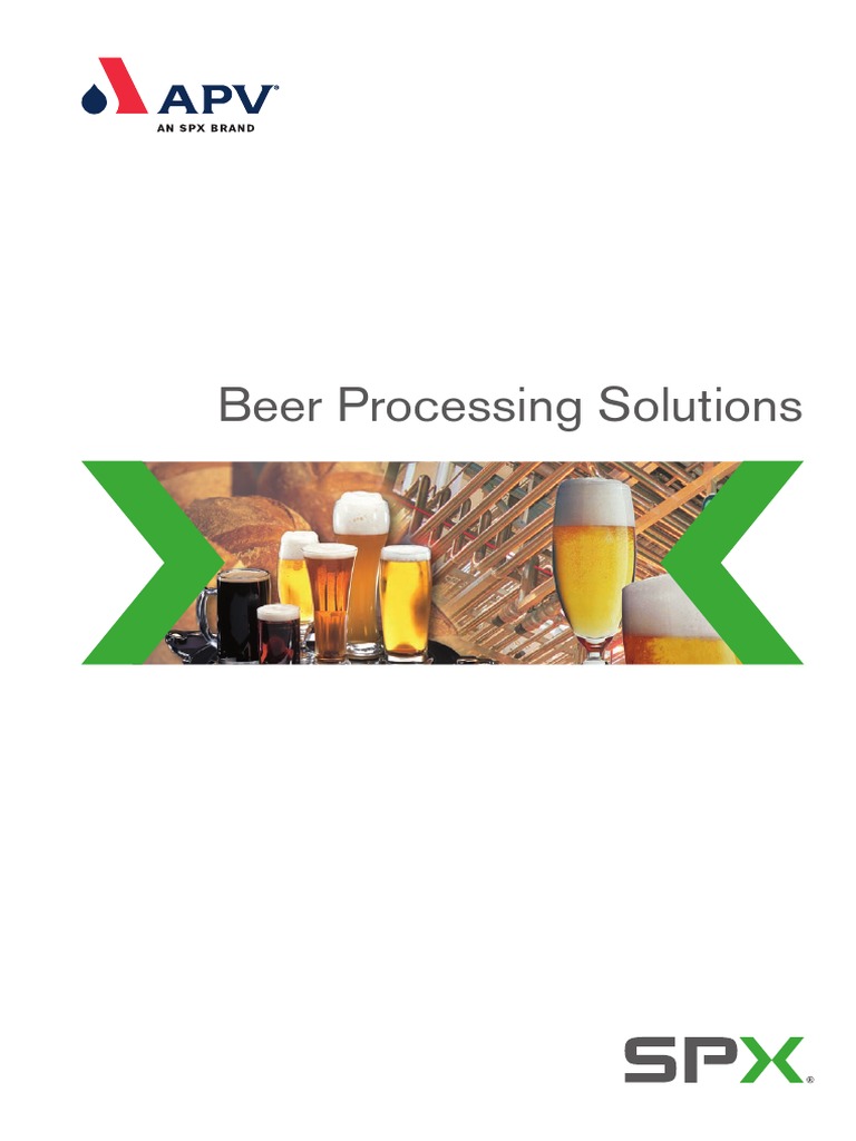 Beer Processing Solutions | PDF | Brewing | Brewery