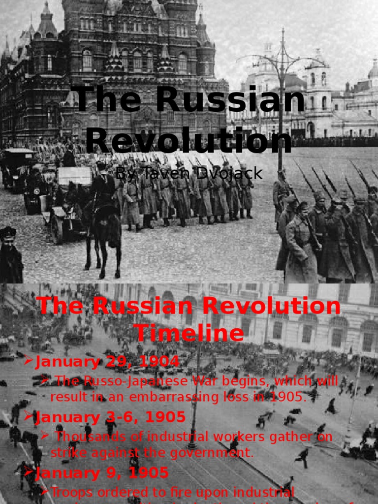 Russian Revolution Timeline Overview | PDF