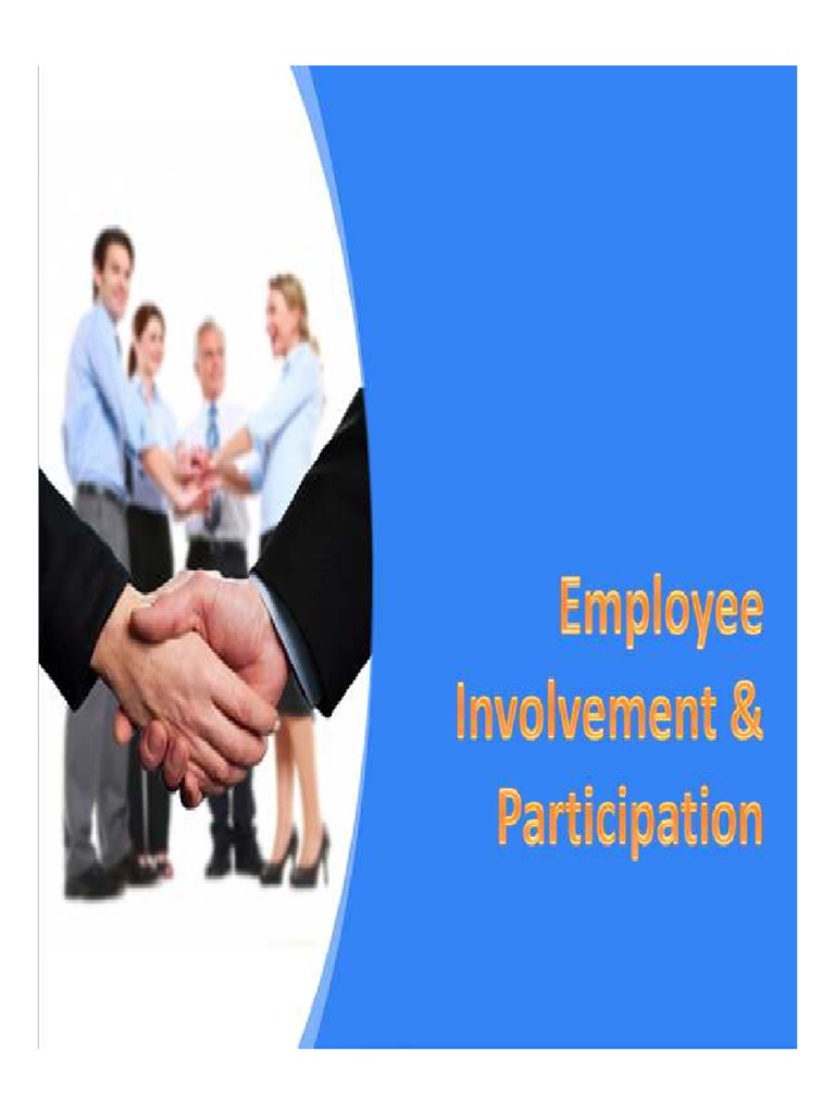 Employee Involvement and Participation | PDF | Employment | Goal