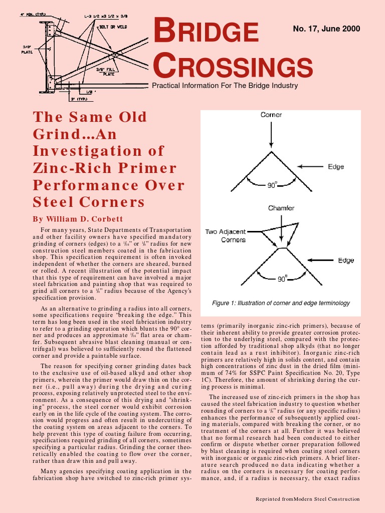 Bridge Crossings No. 17 | PDF | Corrosion | Manmade Materials