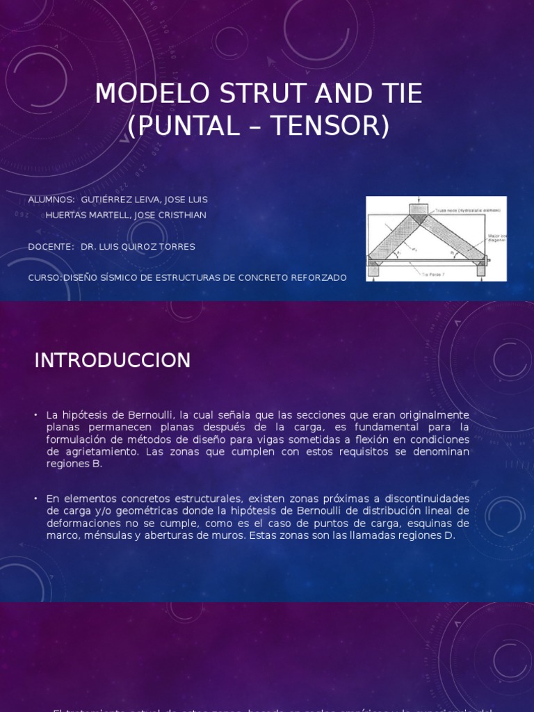Modelo Puntal-Tensor | Descargar gratis PDF | Elasticidad (Física ...