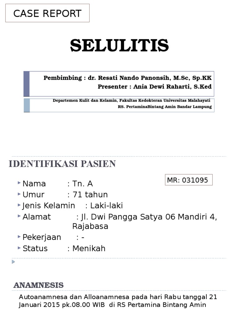SELULITIS | PDF