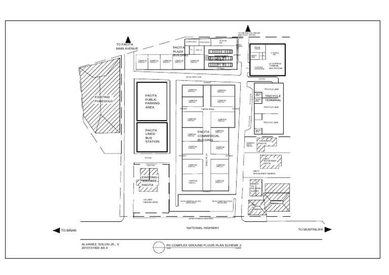 Pacita Complex Terminal Floor Plan | PDF