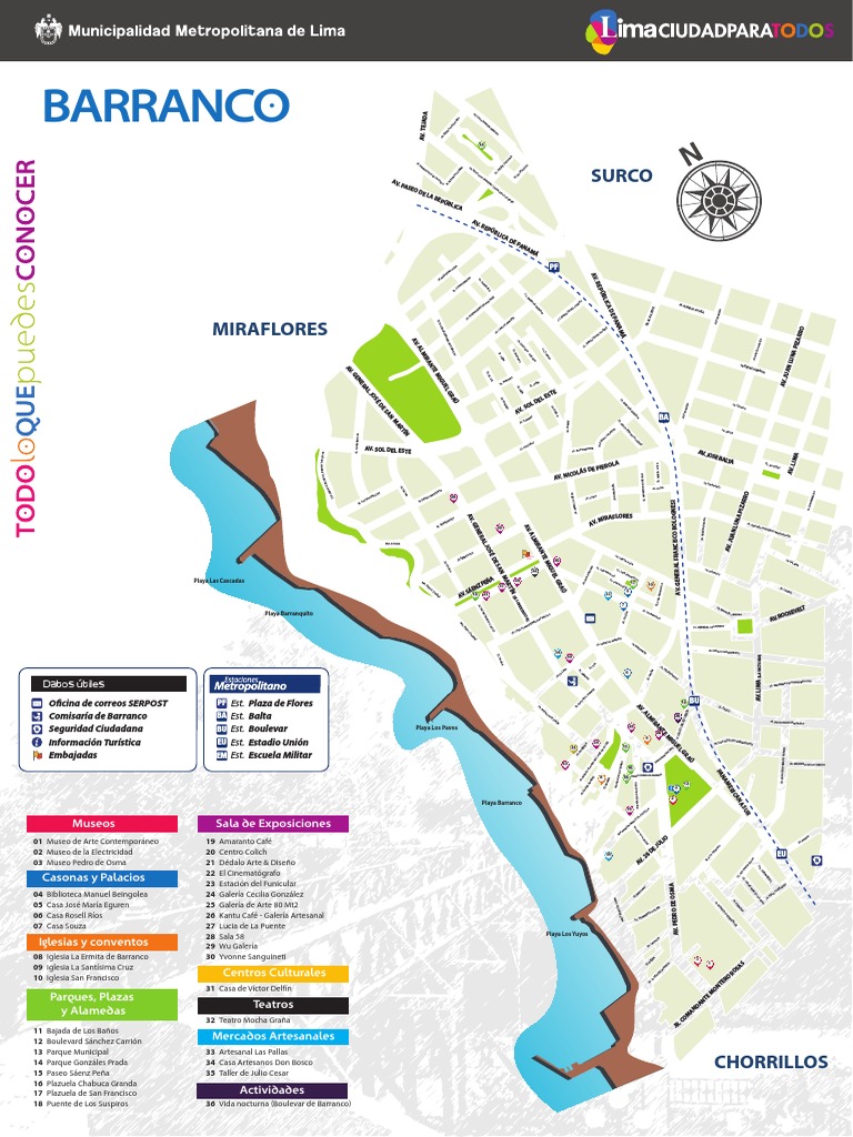 01 Mapa de Barranco | PDF