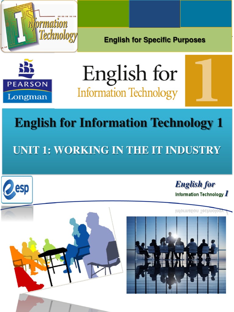English for Information Technology 1_U1 | English Language ...