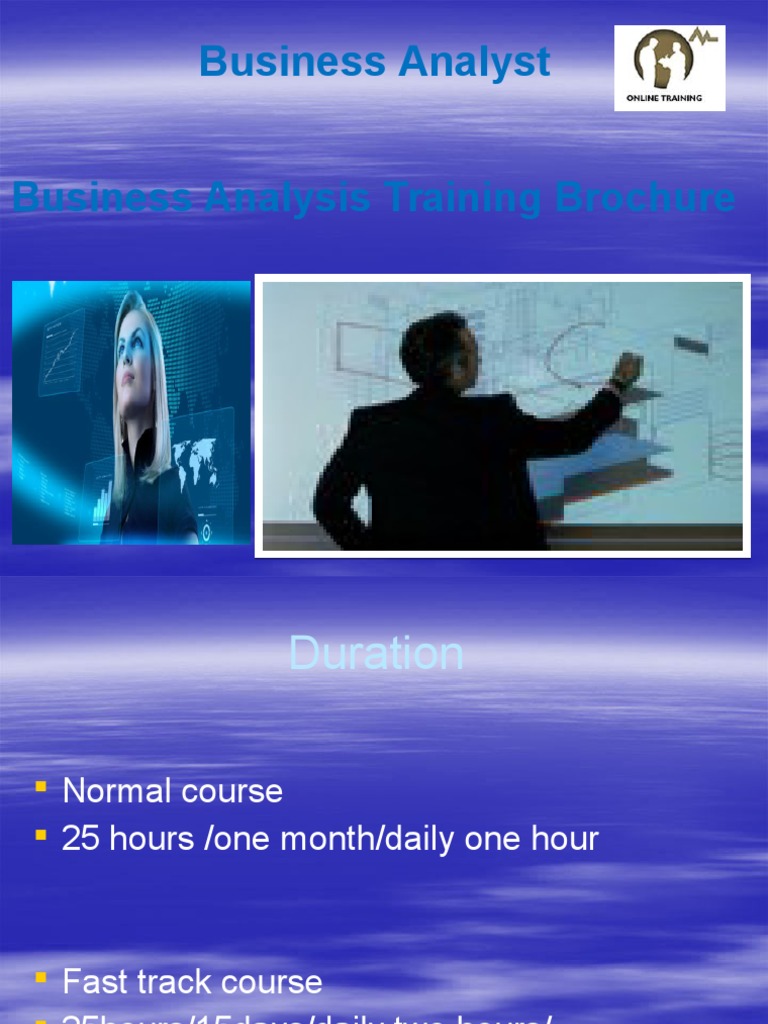 Business Analyst Online Training | PDF | Business Analysis | Use Case