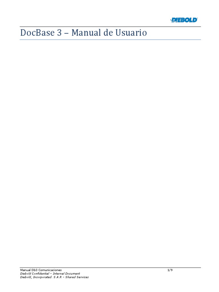 Manual Db3 Comunicaciones | PDF | Contraseña | Informática