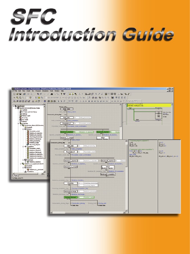 SFC Programming Guide for CX-Programmer | PDF | Computer Program ...