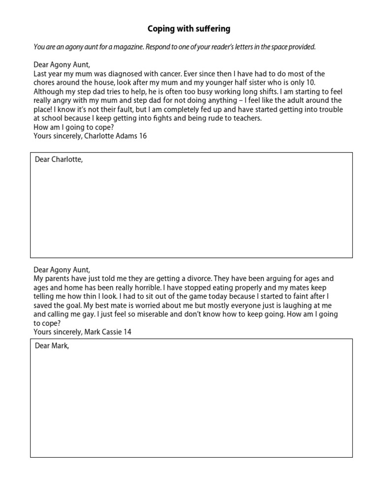 Agony Aunt Auf Deutsch – Agony Aunt Meaning – AOYU