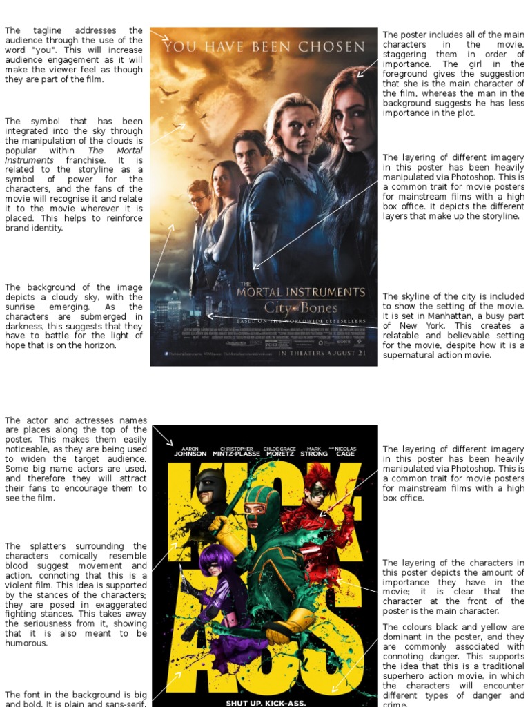 Movie Poster Analysis Techniques | PDF | Poster | Color