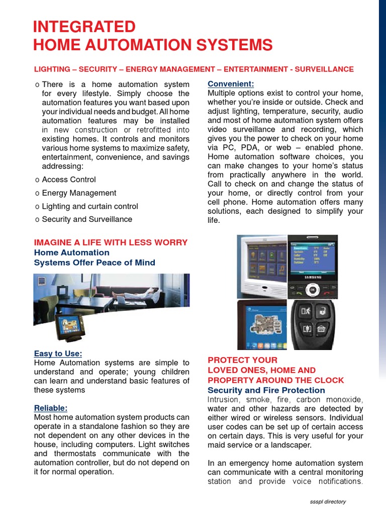 Integrated Home Automation | PDF | Automation | Wi Fi