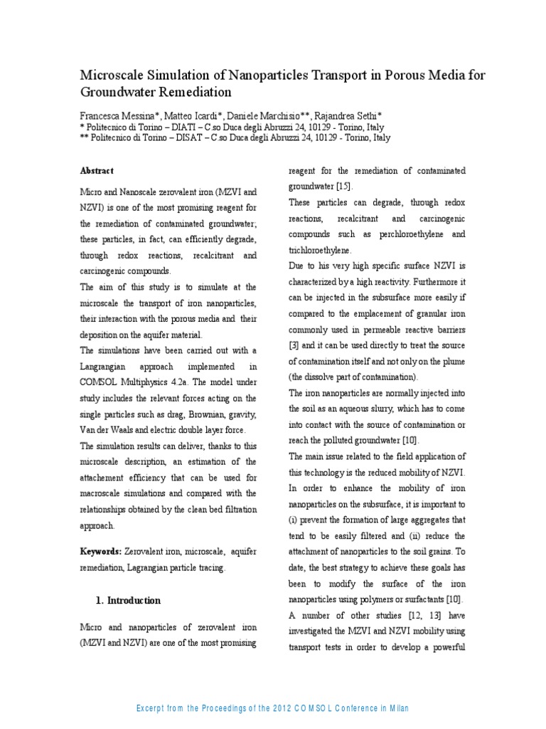 Comsol Fluid Flow | PDF | Brownian Motion | Force