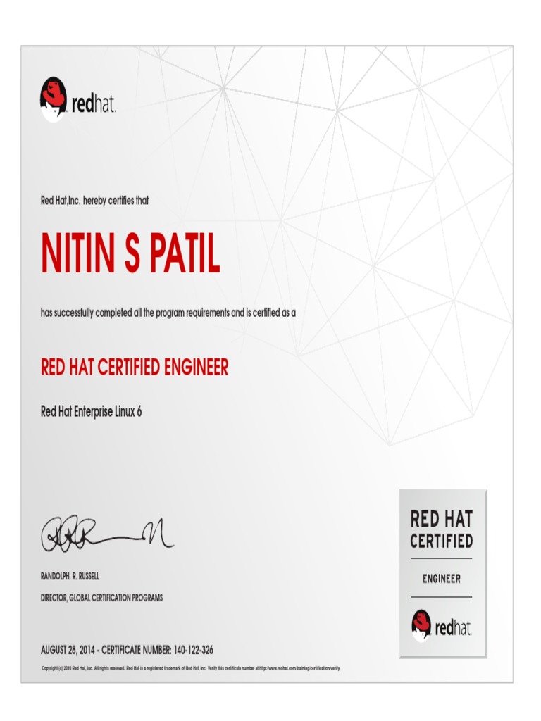 Nitin S Patil Rhce | PDF