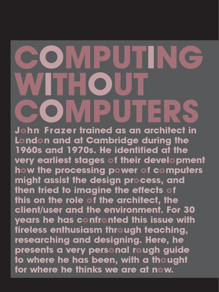 Computing Without Computers | PDF | Virtual Reality | Computer Graphics