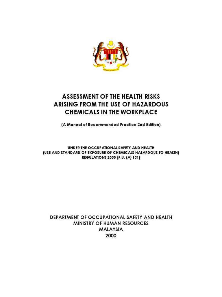 Guide Chra Dosh Malaysia | PDF | Occupational Safety And Health | Risk