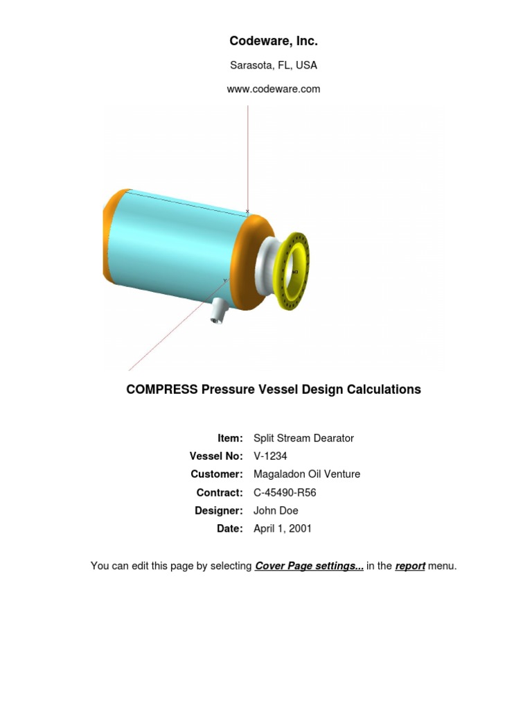 Steam Drum Design Cals | PDF | Corrosion | Mechanical Engineering
