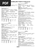 Sadliers Vocabulary Level C - Unit 3 | PDF