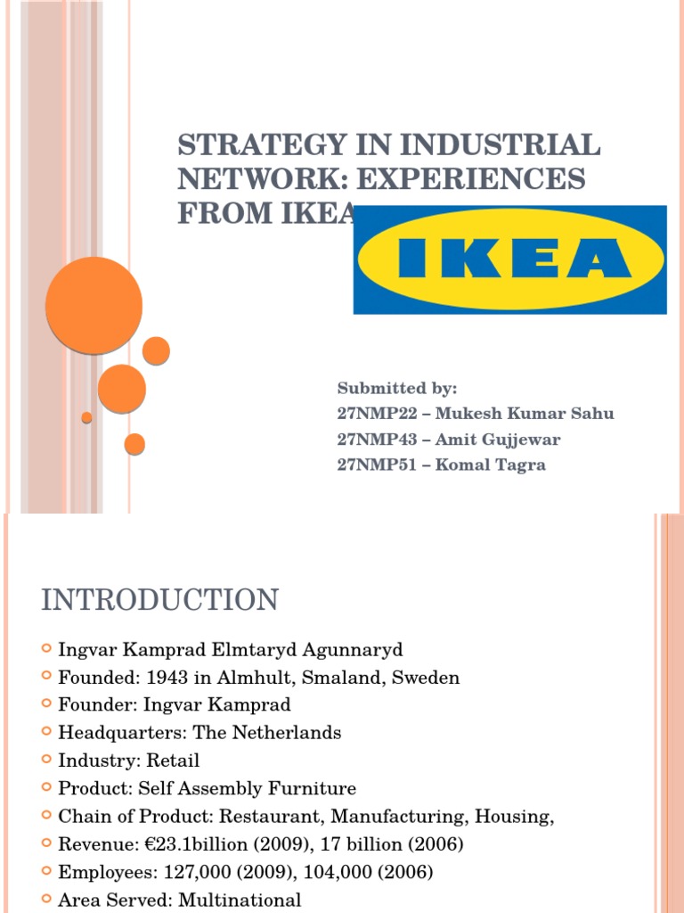 Ikea | Supply Chain | Strategic Management