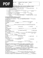 Grade 6 Listening Exercises | PDF