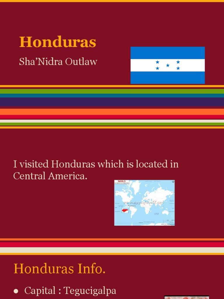 Discovering Honduras: Attractions & Cuisine | PDF