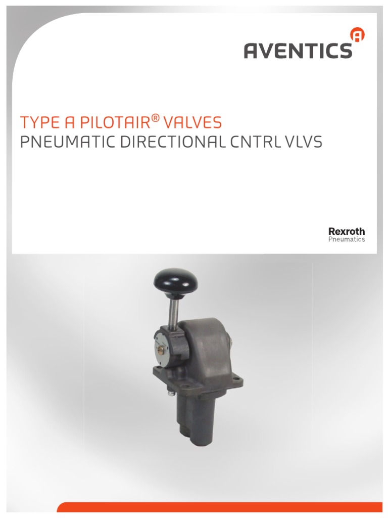 Type A Air Valves (WABCO) AVENTICS | PDF | Valve | Gas Compressor