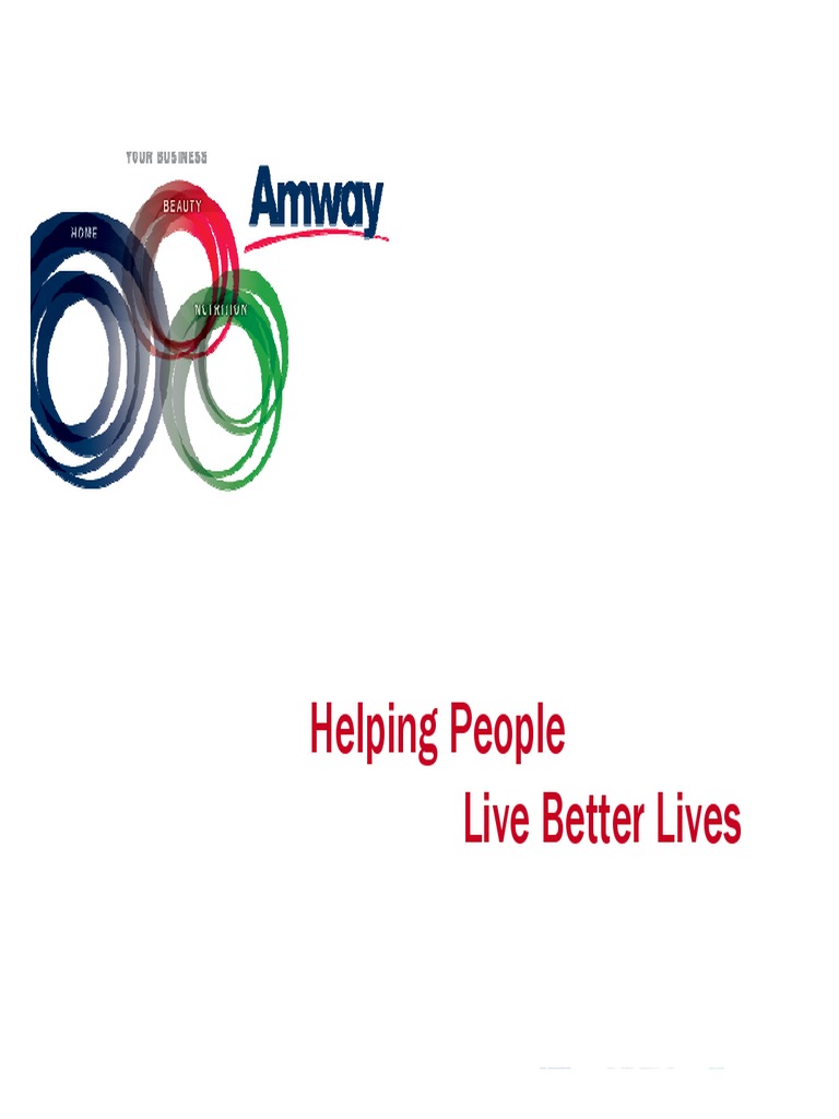 Introduction To Amway | PDF