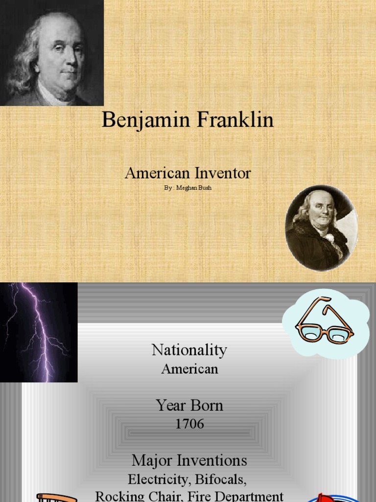 Benjamin Franklin: American Inventor | PDF | Benjamin Franklin ...