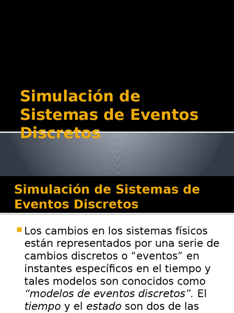 Simulación de Sistemas de Eventos Discretos.pptx