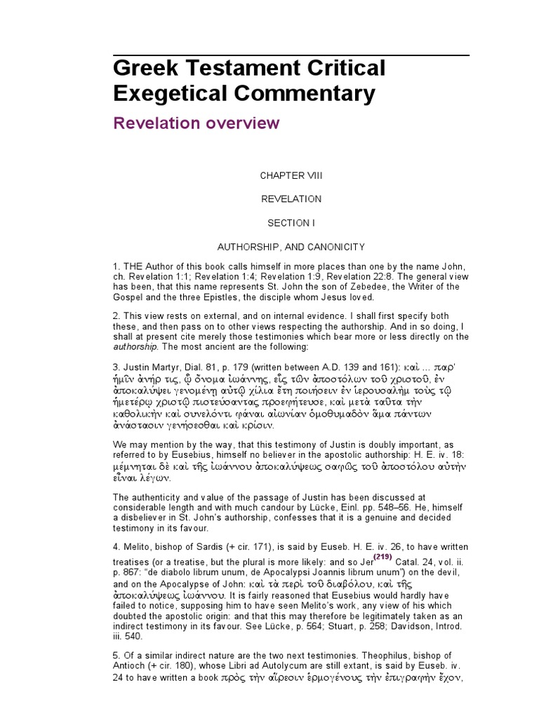 StudyLight Rev | PDF | Book Of Revelation | Ancient Christianity