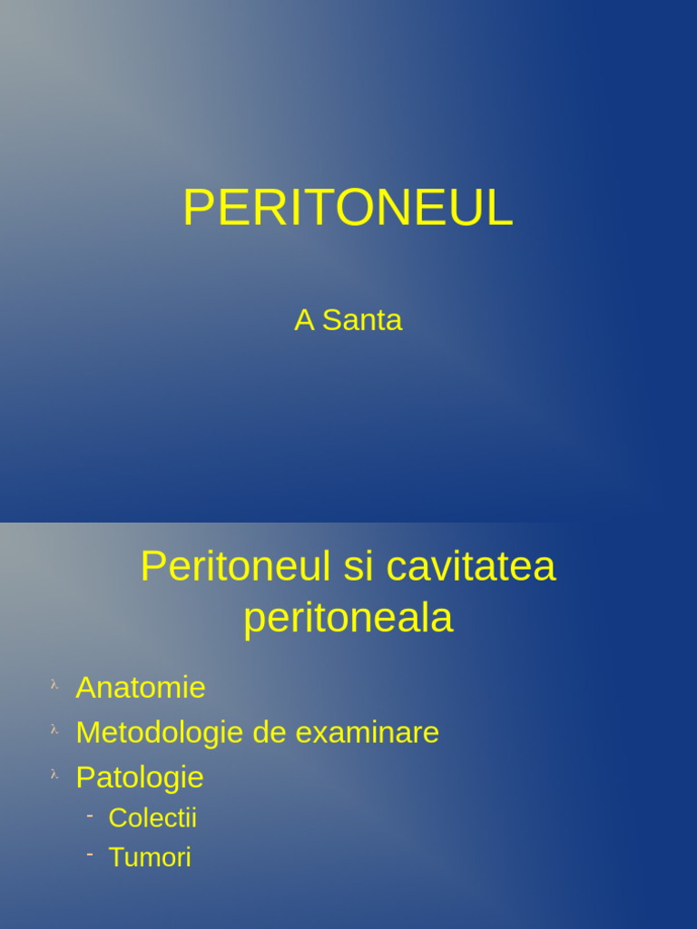 11 Peritoneu | PDF