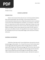 Potato Osmosis Lab Report | PDF | Osmosis | Experiment