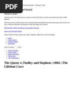 Regina V Dudley and Stephens | PDF