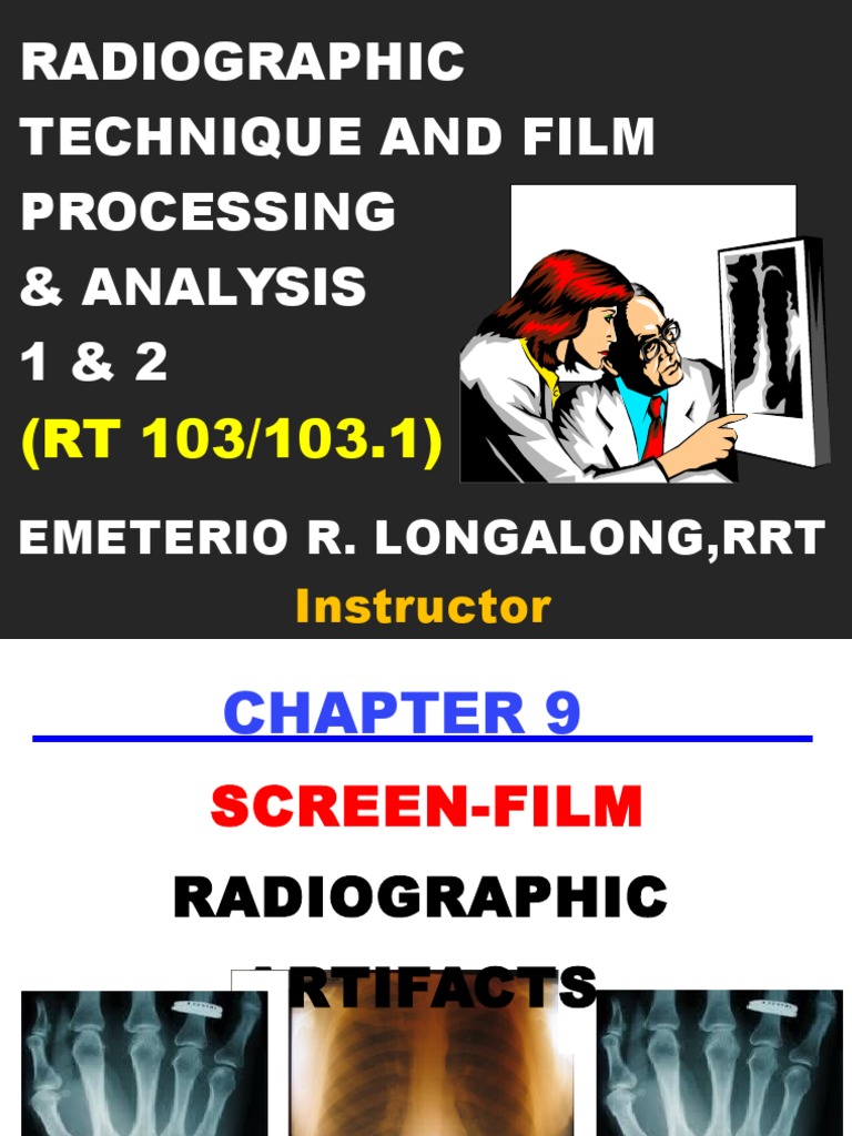 Radiographic Artifacts | PDF | Radiography | Radiology