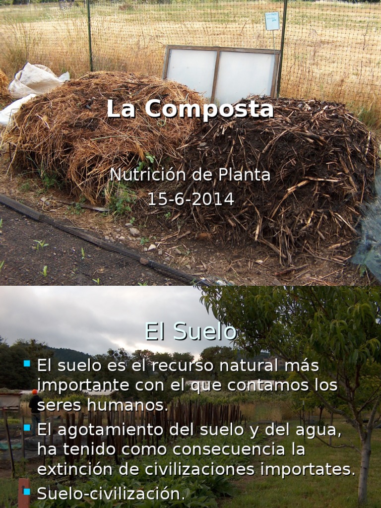 La Composta.ppt | Compost | Digestión anaeróbica
