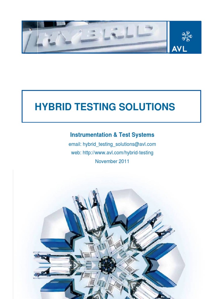 Hybrid Testing Solutions | PDF | Hybrid Vehicle | Electric Vehicle
