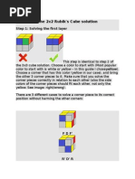Algorithms 3x3 PLL | PDF | Recreational Mathematics | Logic Puzzles