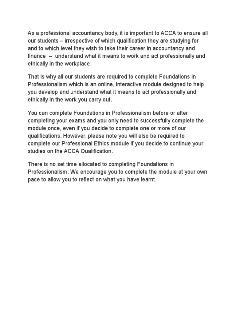 Fip Acca | PDF | Profession | Accounting