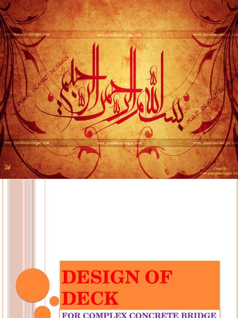 Concrete Bridge Deck Design Guide | PDF | Bending | Deep Foundation