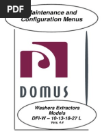 MEIKO Dishwasher Error Codes Guide | PDF | Pump | Dishwasher