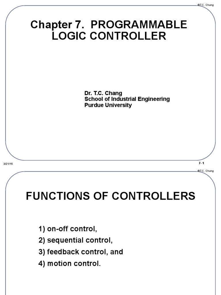 PLC Programming - PLC - PROGRAMOZÁS - ALAPOK - ANGOL | PDF ...