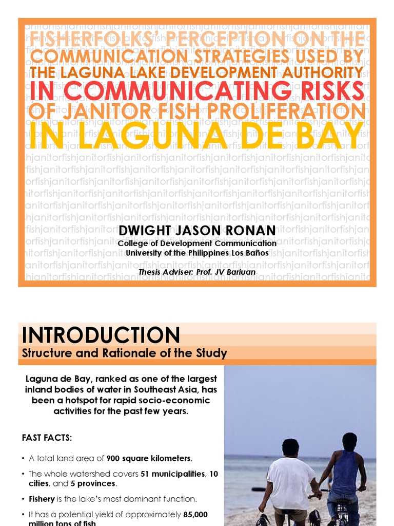 First Presentation on "Fisherfolks' Perception on the Communication ...