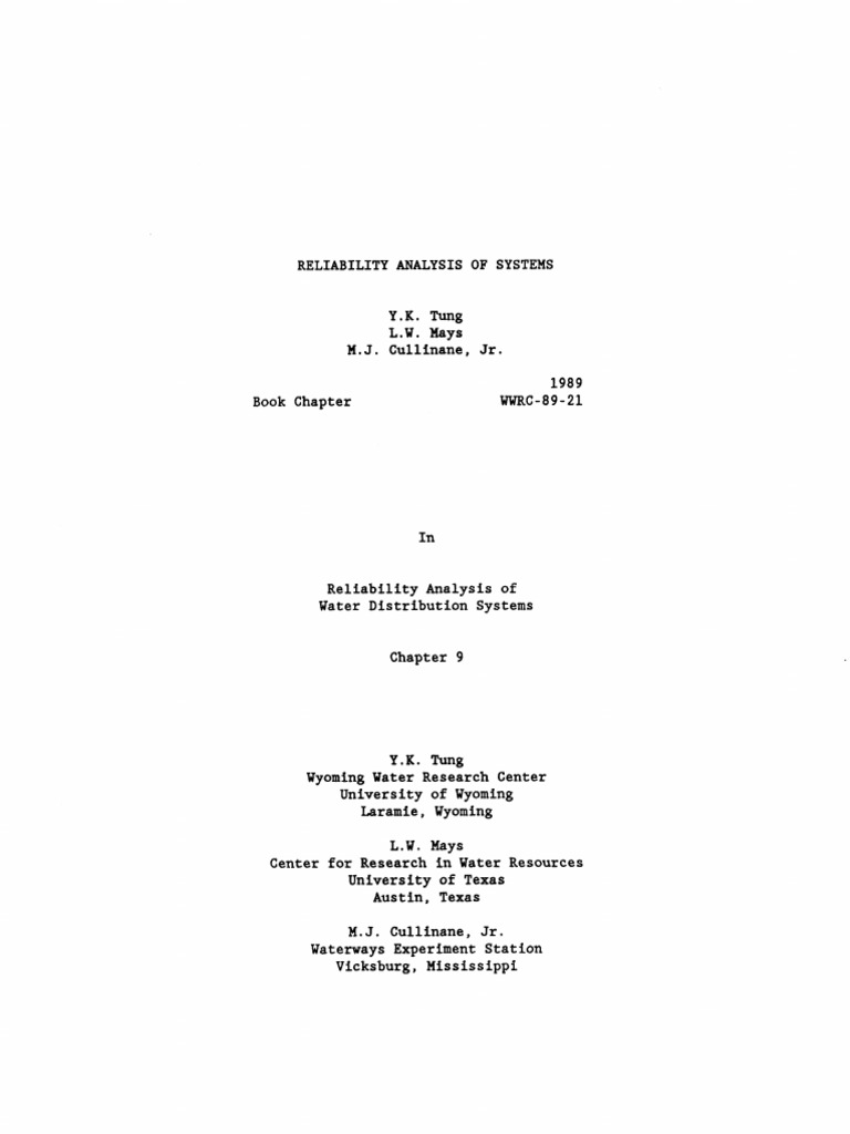 Minimal Path and Cut Set Analysis | PDF | Reliability Engineering | System