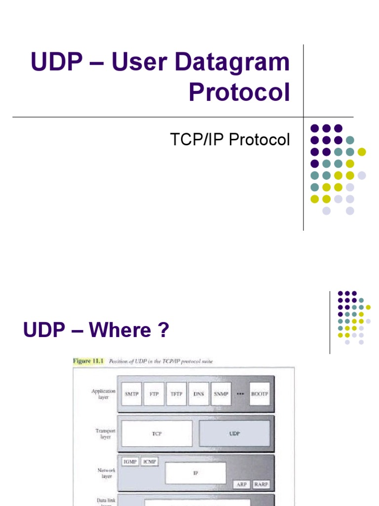 User Datagram Protocol Udp Computer Pathsala