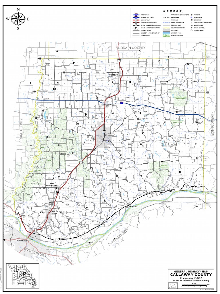 Callaway Map | PDF | Road Infrastructure | Road