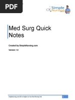 Summary Mnemonic S | PDF