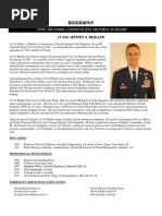 USAF Bio Template | PDF | Defence Ministries | Military