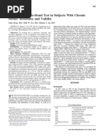 5XSST Handout | PDF | Geriatrics | Physical Therapy